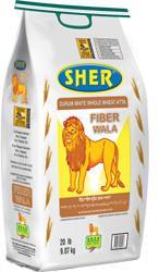 Sher Durum White Whole Wheat Atta Flour 20Lbs – GTA Supermarket Freshly